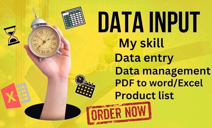Do data extraction, data input, data entry, email collection and web research by Farhan0055 | Fiverr