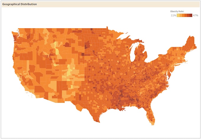 Create professional maps in tableau by Bernardkilonzo | Fiverr
