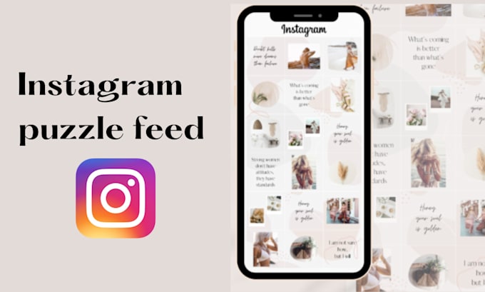 Do an awesome instagram puzzle post design for you by Mamona_shafiq12 ...