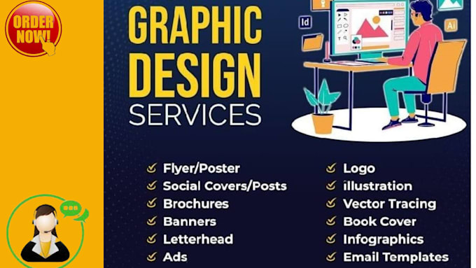 Do professional graphic designing tasks using adobe and photoshop by ...