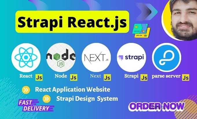 Develop react js, next js, strapi, parse server and express js web app ... Develop react js, next js, strapi, parse server and express js web app ...