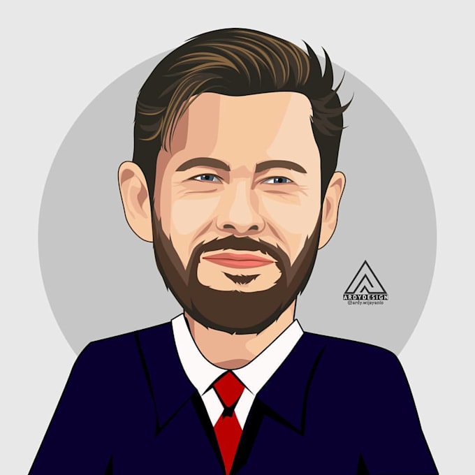 Make your own photo become simple cartoon by Ardywijayanto | Fiverr