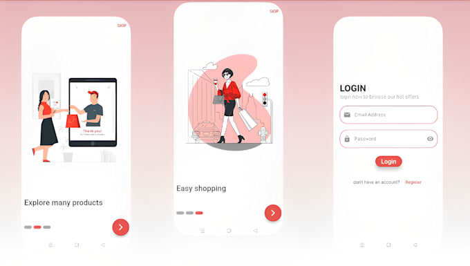 Convert figma ui into flutter app by Doaaabdeen | Fiverr