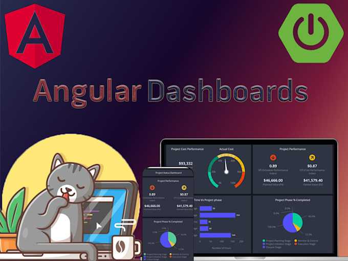 Develop Admin Panel Dashboard With Angular 15 By Maradjahdesigns Fiverr 