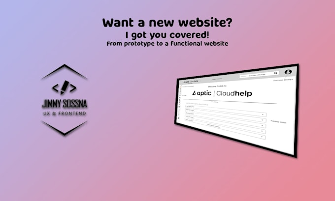 Design your next website by Sossnaux | Fiverr