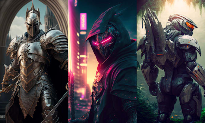 Create stunning concept art using midjourney ai by Muzzie0007 | Fiverr