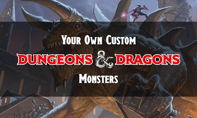 Create remarkable homebrew monsters for dungeons and dragons by ...