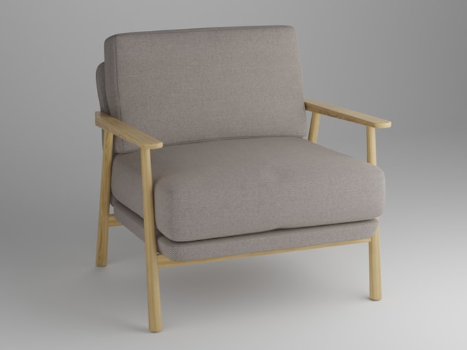 Make realistic 3d furniture animation rendering using blender by By ...