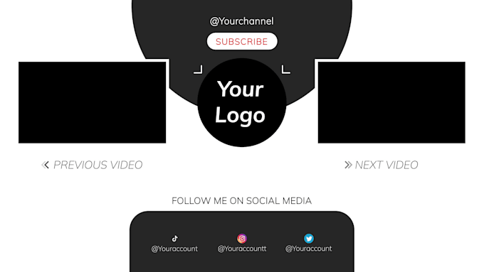 Make screen outro youtube for your channel by Musyafa_04 | Fiverr