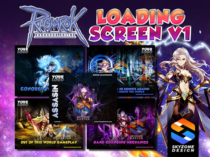 Do loading screen for your ragnarok server by Manlangitva | Fiverr