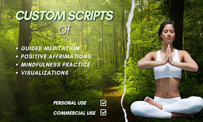 Write powerful meditation and positive affirmation scripts by Neaj ...