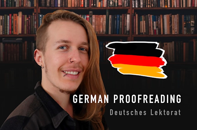 Proofread and correct your german text by Marscreant | Fiverr
