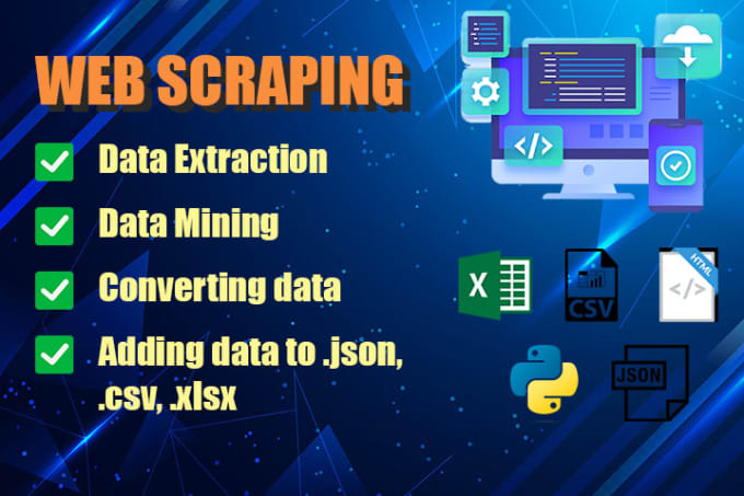 Do Data Mining Web Scraping Data Extraction From Website By Hrybanovdmytro Fiverr