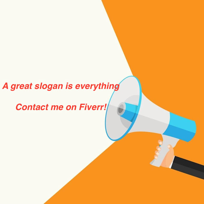 Create you a catchy slogan and taglines by Krstf_ | Fiverr