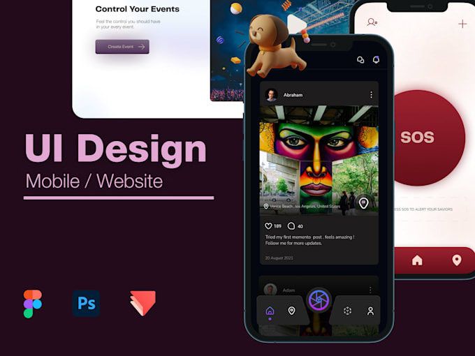 Design best ui for your websites and mobile apps by Designcraftsinc ...