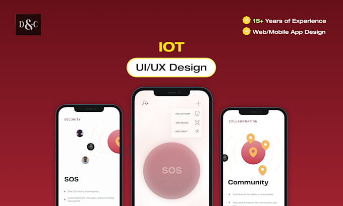 Design ux and ui of iot for your websites and mobile apps by ...