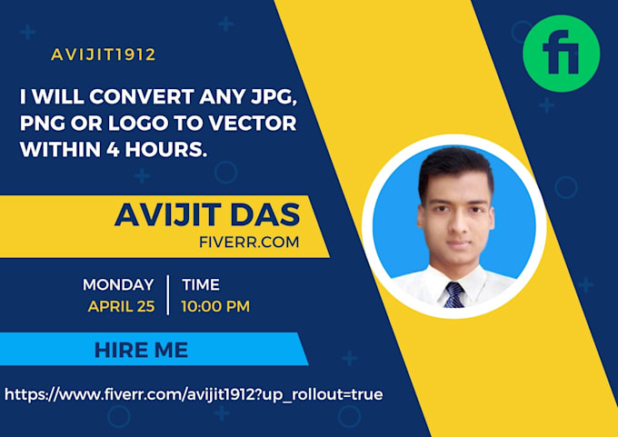 Convert any jpg, png or logo to vector within 4 hours by Avijit1912 ...
