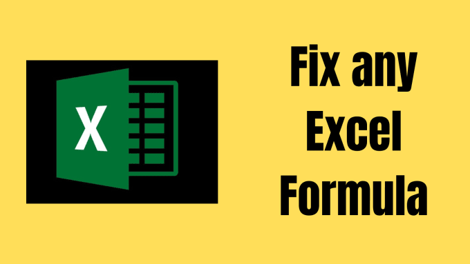 Fix any excel formula by Rasphar | Fiverr