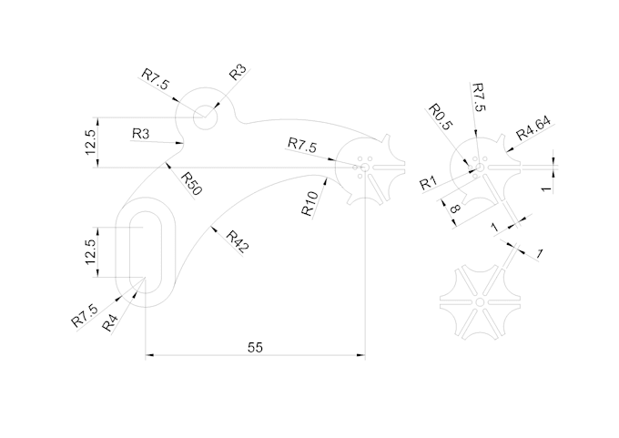 Create precise 2d mechanical drawings for you using autocad by Dayan ...