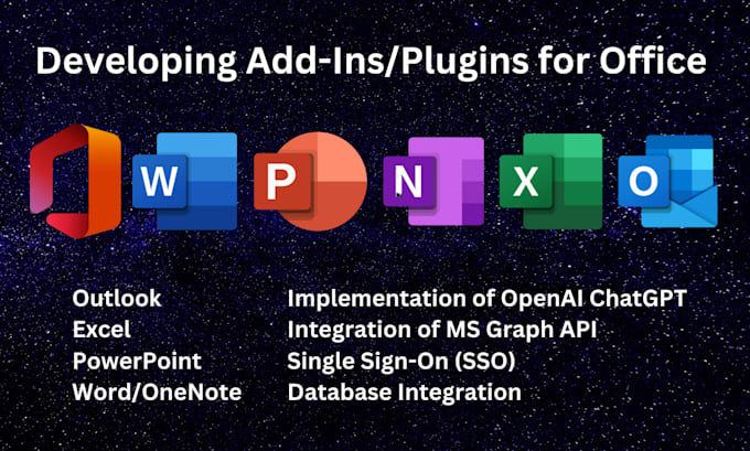 Develop office plugin addin and integrate chatgpt by Noman3839 | Fiverr