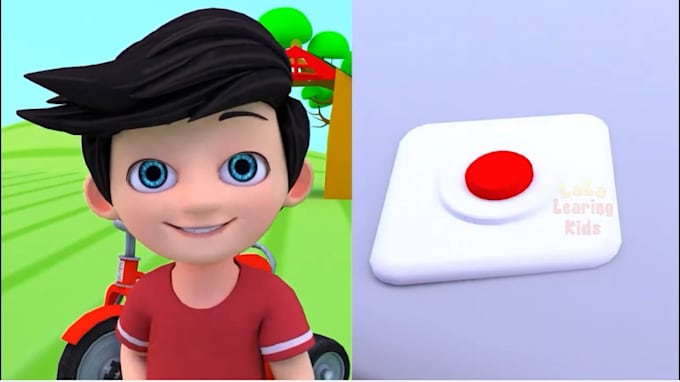 Create 3d animations for kids baby toons by Opeyemiaderiye | Fiverr
