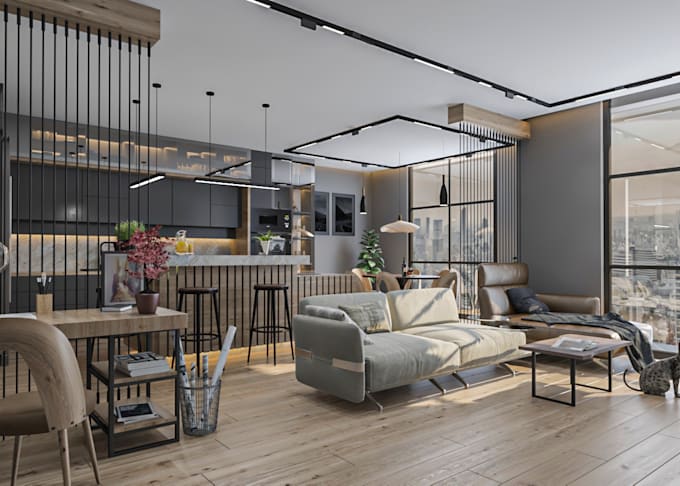 Design and render your exterior and interior using 3dsmax by ...