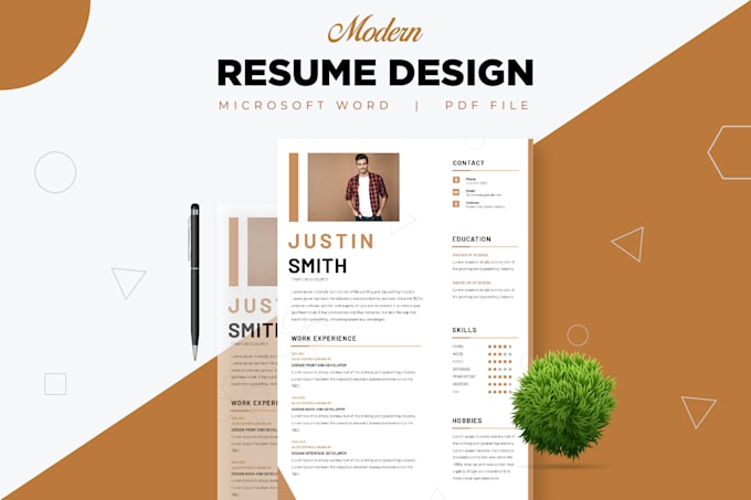 Design and format your resume and cover letter in ms word by Customer ...