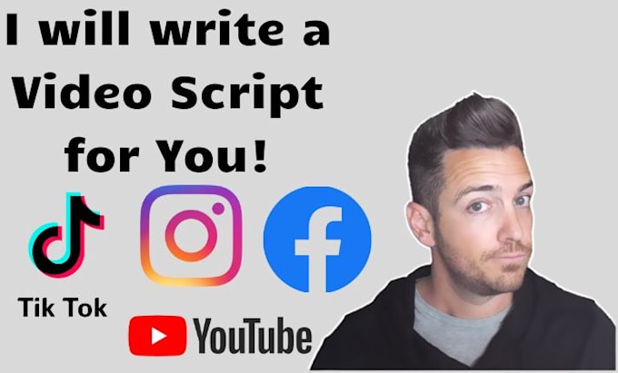 Write a video script for you by Ralphelliot | Fiverr