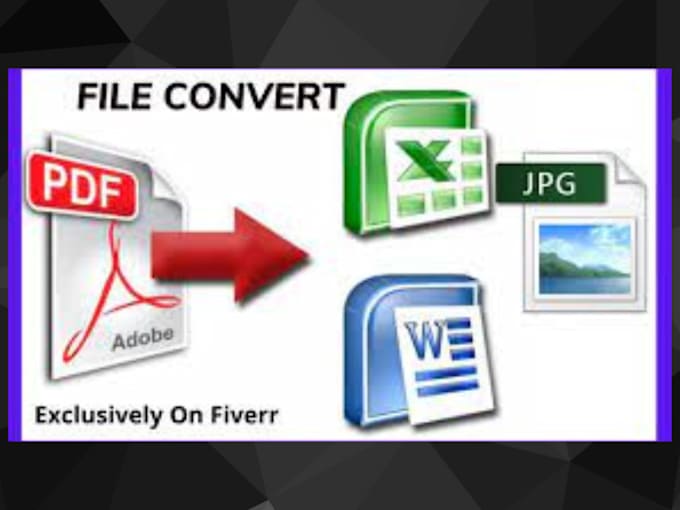 Convert pdfs to ms excel and ms word by Shubhkasera27 | Fiverr