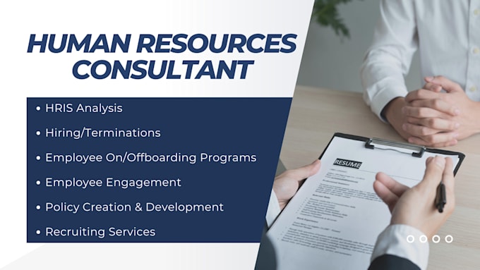 Be your human resources virtual consultant by Mattbowser38 | Fiverr