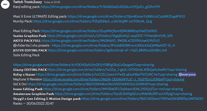 Send u leaked paid gfx and vfx packs by Zoxzytx | Fiverr