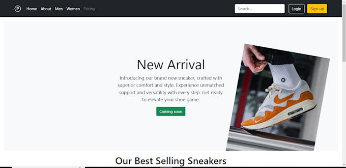Do front end web development with using html and css for you by Roman_ayaz | Fiverr