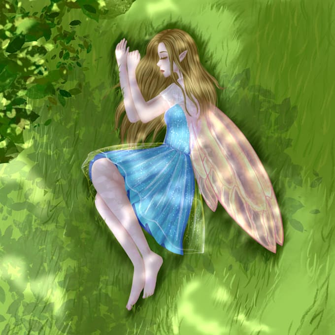 Draw illustrations, character and background designs by Isurin | Fiverr