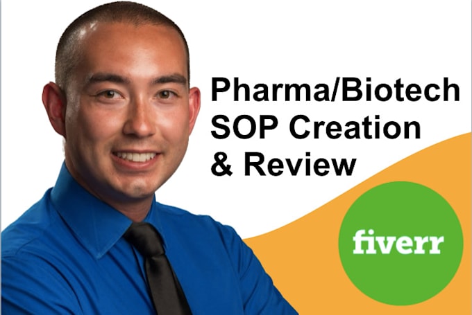 Write or revise biotech pharma sops by Jeremyandersonn | Fiverr