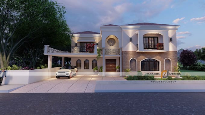 Be your architect and create 2d plans and realistic 3d renders by Archafsheen | Fiverr