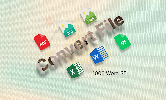 Do convert your file by Mominur360 | Fiverr