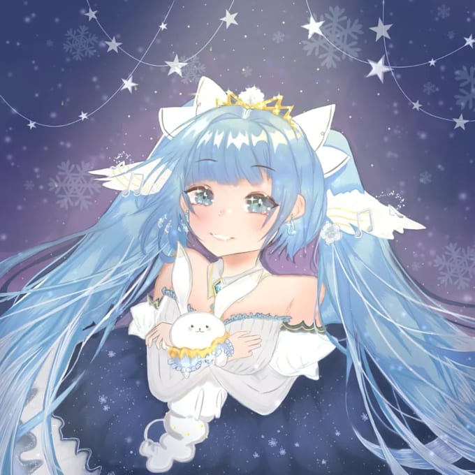 Draw cute anime characters free chibi commision for first buyer only by ...