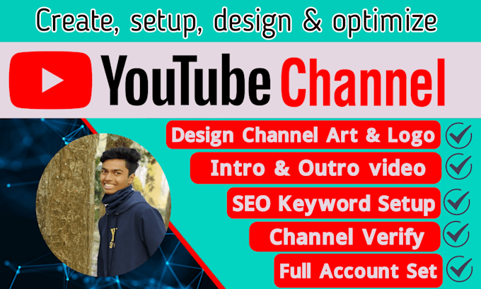 Do professional youtube channel create, yt channel by Alviszone | Fiverr