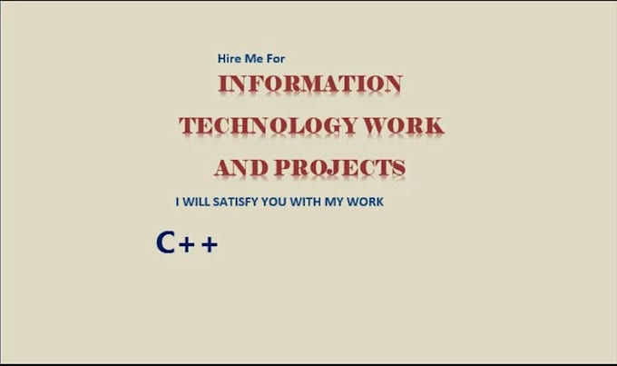 Complete Your C And C Plus Plus Projects By Mudasirnazer388 Fiverr