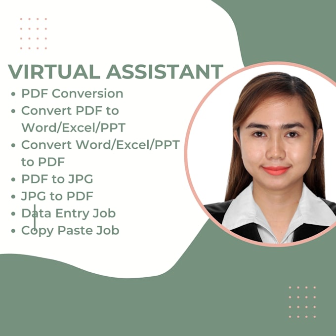 Do pdf conversion from excel, word, powerpoint, data entry jobs by ...