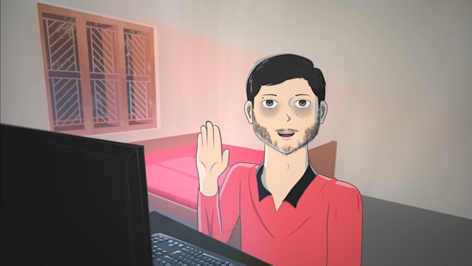 Create frame by frame anime style 2d character animation and gifs by ...