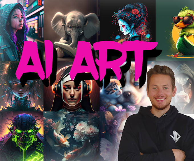 Do amazing and unique ai art by Jaydesignz90 | Fiverr