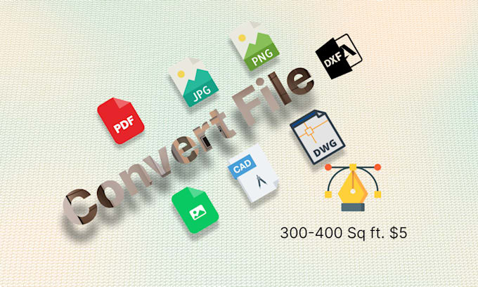 Convert pdf to autocad dwg dxf by Shamim599 | Fiverr