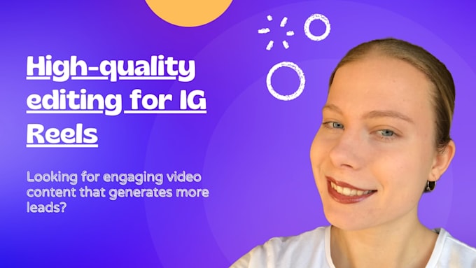 Create professional ig reels and copy by Carajackson869 | Fiverr