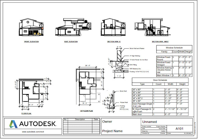 Redraw floor plan in revit by Nimeshkavindahe | Fiverr