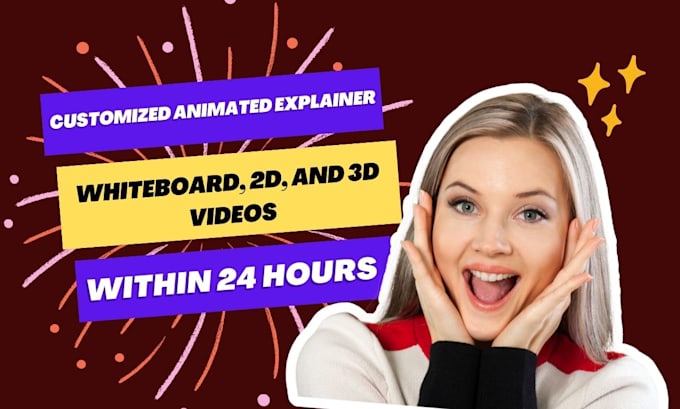 Create custom animated whiteboard, 2d and 3d explainer videos by Freelancingyard | Fiverr