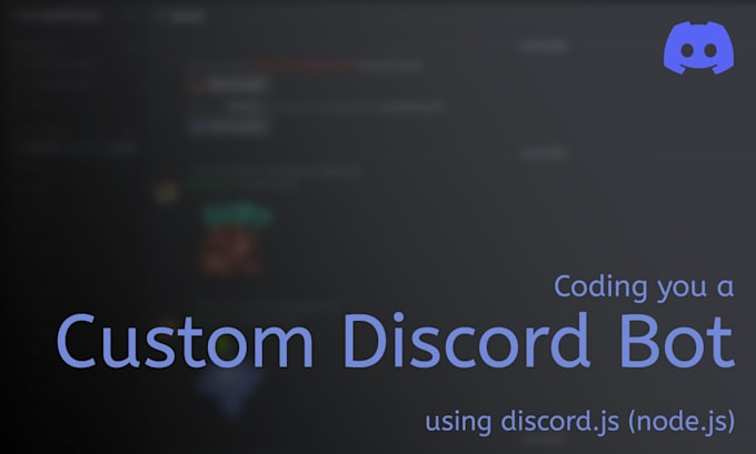 Create a custom discord bot for your server by Caheuer | Fiverr