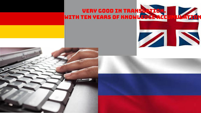 Translate english to german and russian by Meatnchips | Fiverr