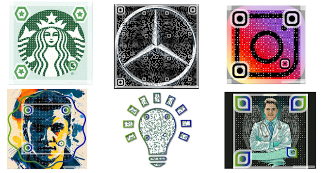 Create a professional qr code for you with the colors and design you ...