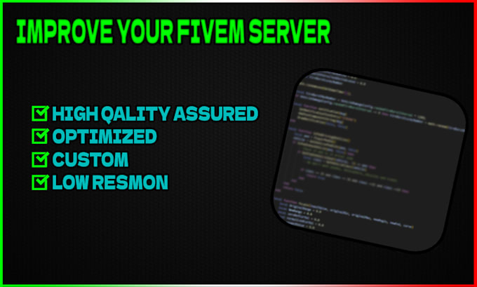 Fix a fivem script or server by Imgiovaah | Fiverr